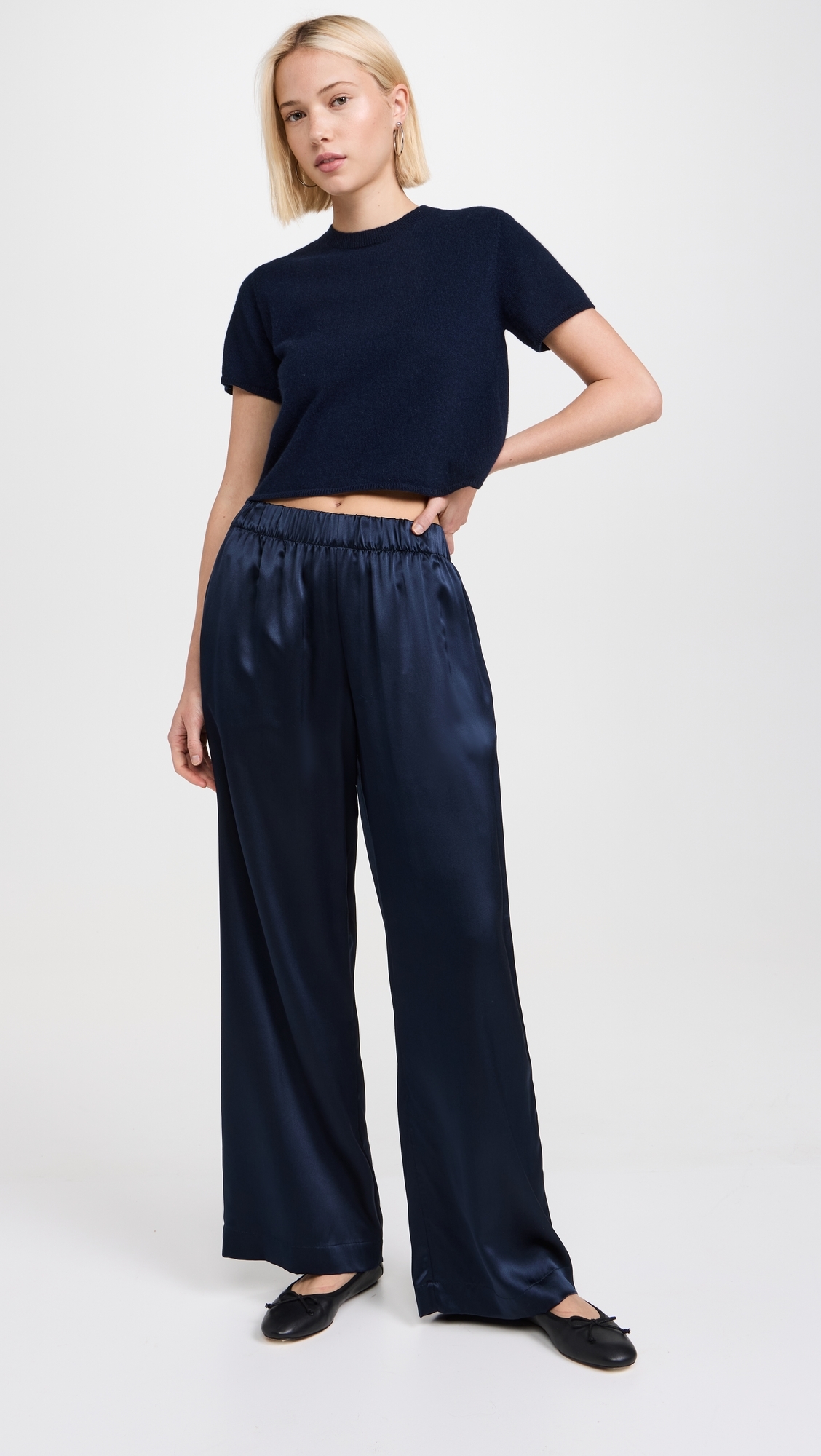 SABLYN Sablyn Charleston Cashmere Short Sleeve Sweater